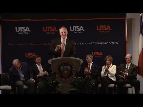 $15 Million gift and land parcel for UTSA Downtown Campus - YouTube