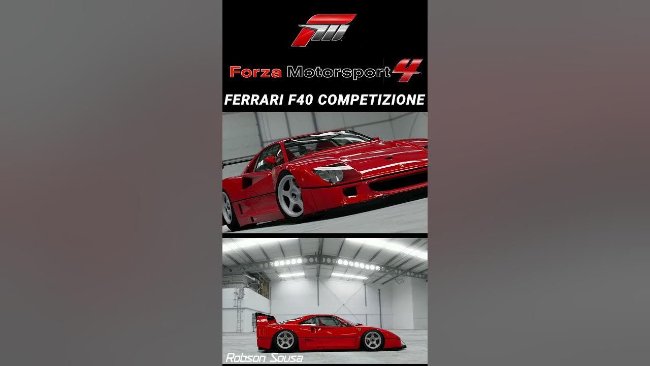 Ferrari F40 Competizione - Forza Motorsport 4 - YouTube