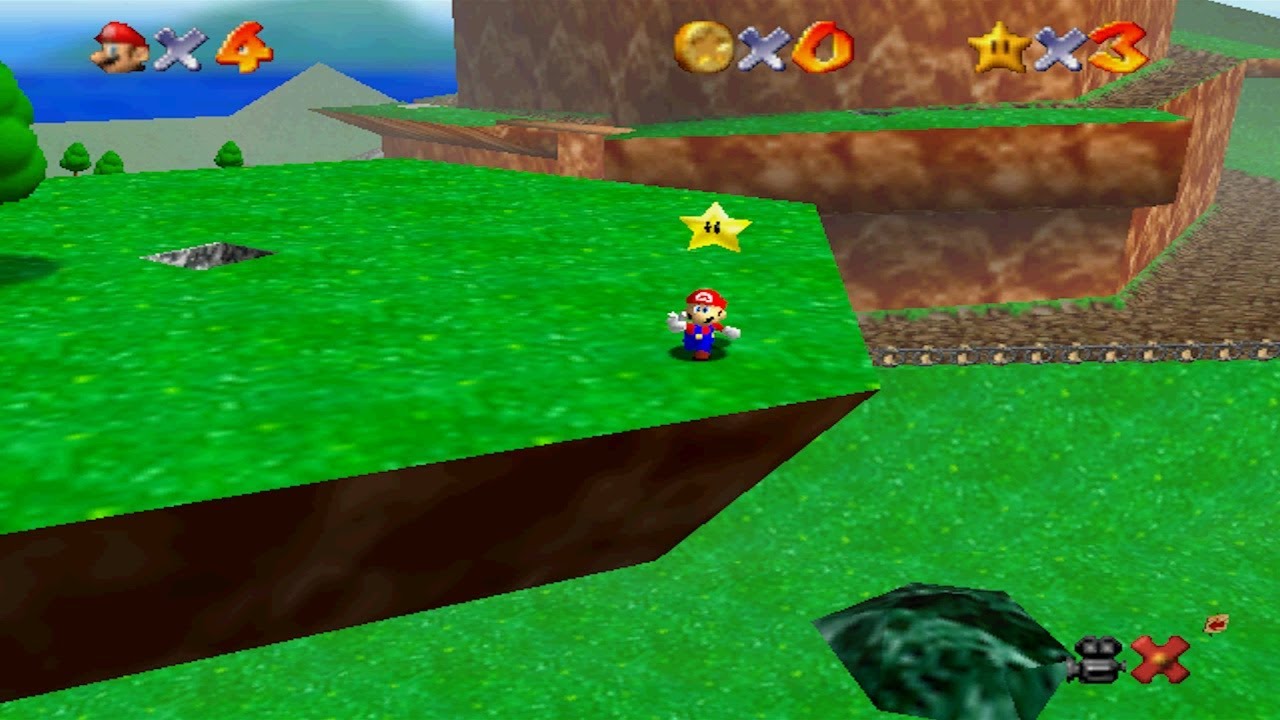 Super Mario 64: Part 3: Bob-Omb Battlefield (Star 3: Shoot to the ...