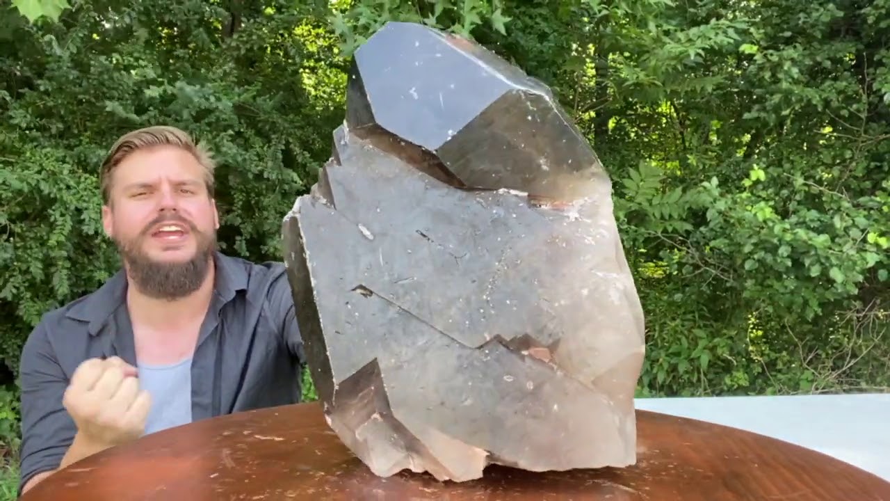 Hematite Oxidized Smoky Quartz INCREDIBLE Display Specimen High Quality ...