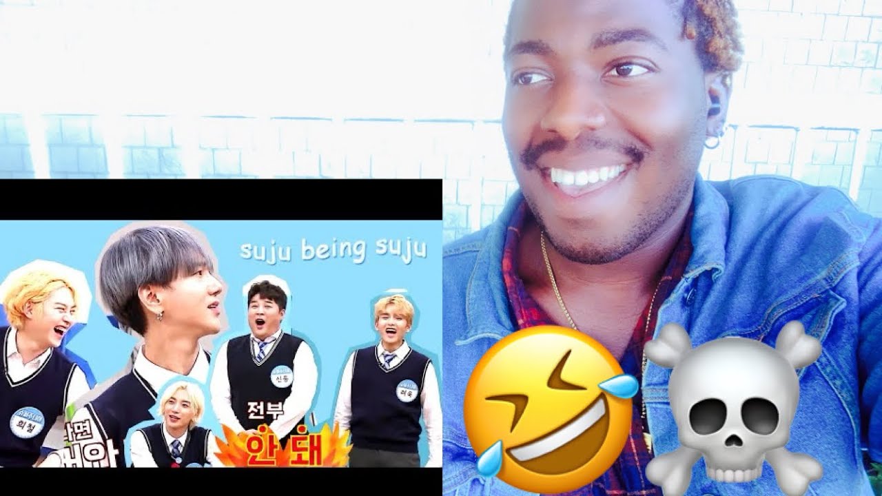 super junior being funny for 12 mins straight Reaction video - YouTube
