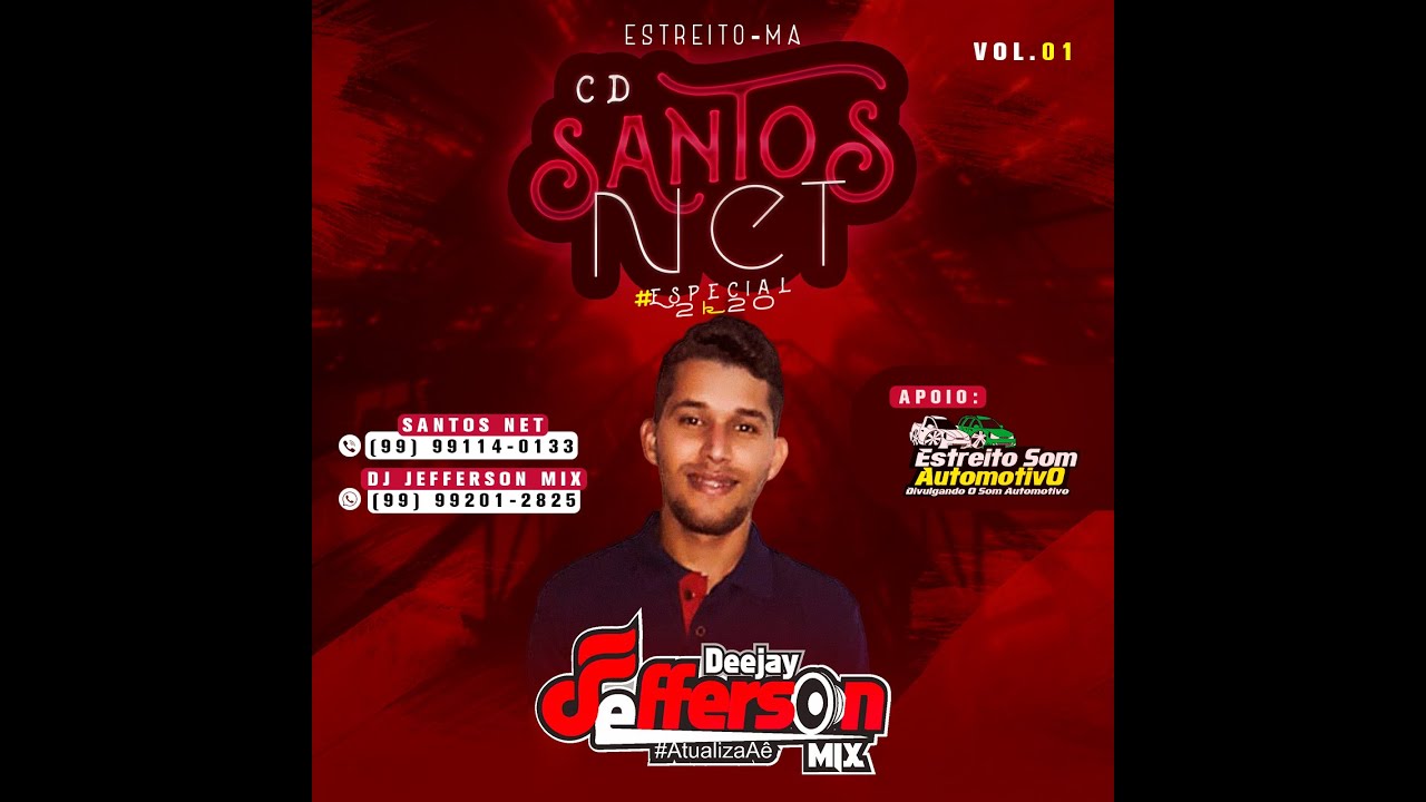 CD Santos Net Vol. 01 Especial 2020 Faixa 13 - YouTube