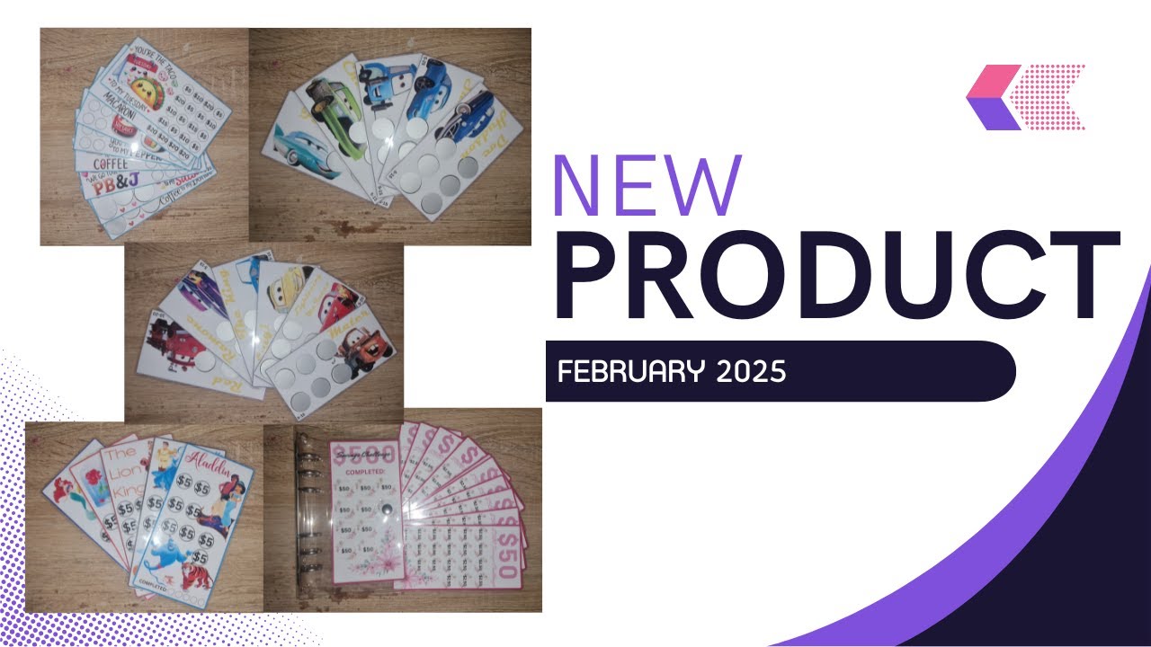 New Product Launch | New Products for February 2025 | Cash Stuffing ...