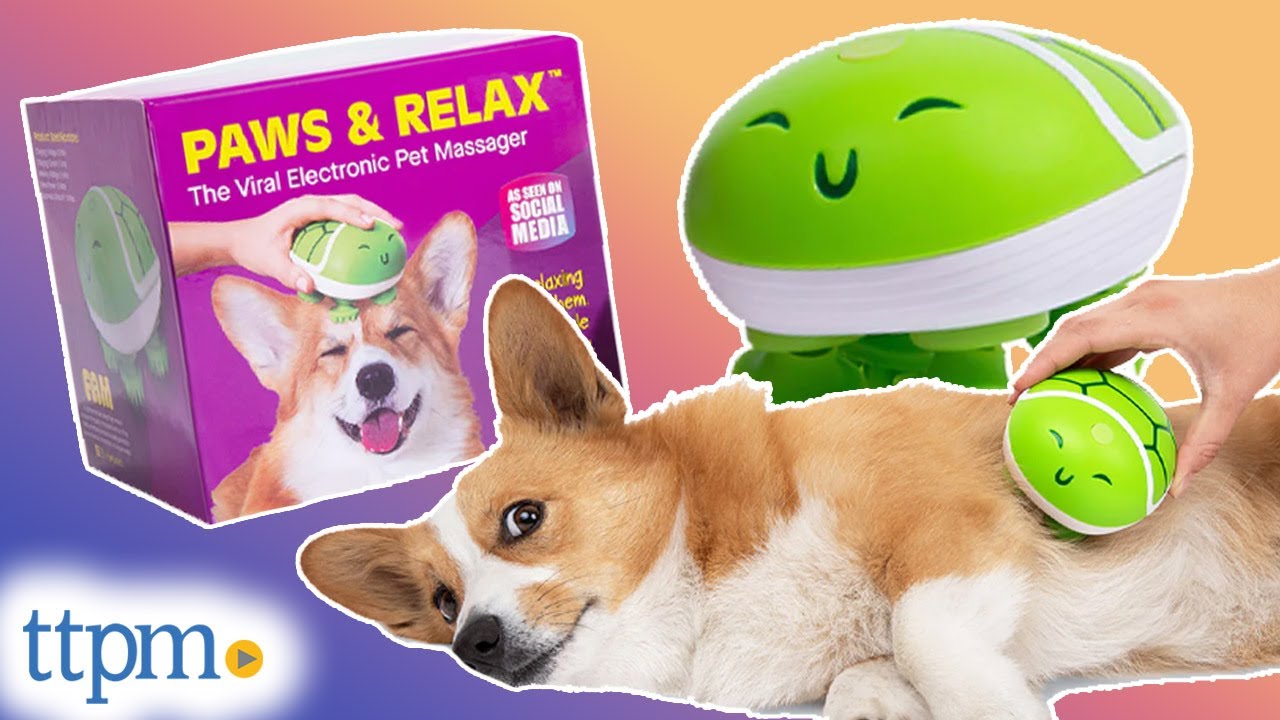 Paws & Relax Ultimate Pet Massager - YouTube