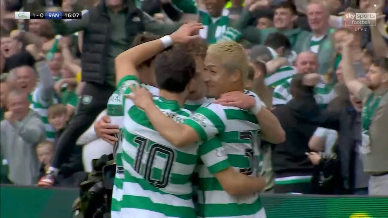 MAEDA GOAL - CELTIC VS RANGERS - YouTube