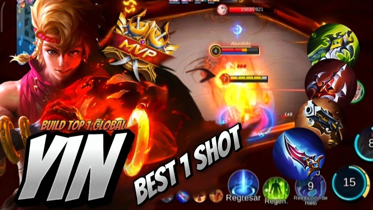 Yin Best 1 Shot Build Unstoppable | Build Top 1 Global Yin | Mobile ...
