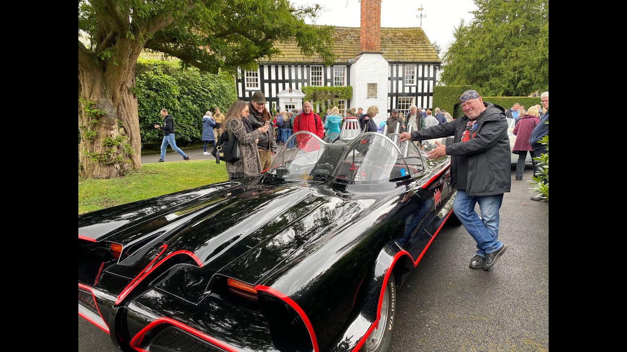 CLASSIC CAR SHOW FEATURING THE 1960'S ORIGINAL BAT-MOBILE-STUNNING ...