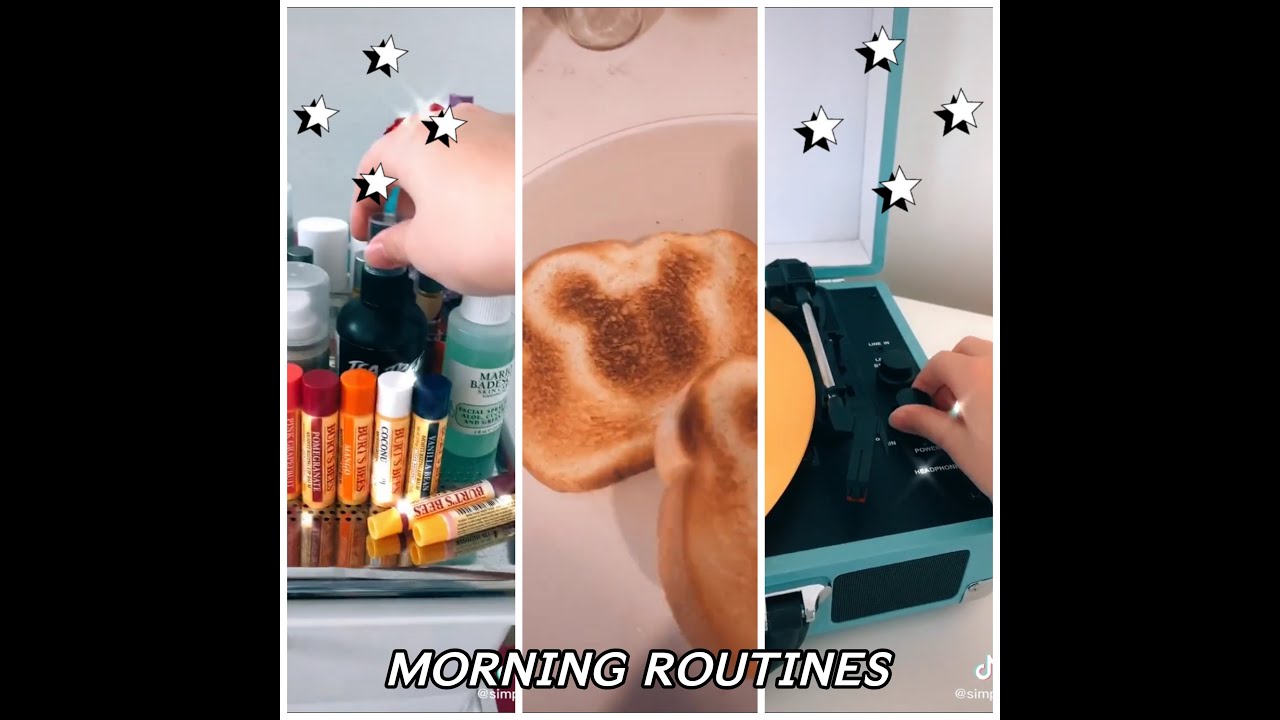 tik tok morning routine compilation! :) - YouTube