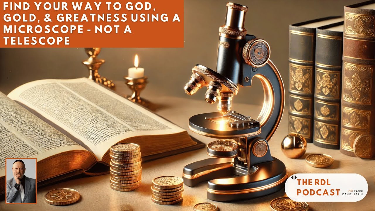 Find Your Way To God, Gold, & Greatness Using a Microscope-Not a ...