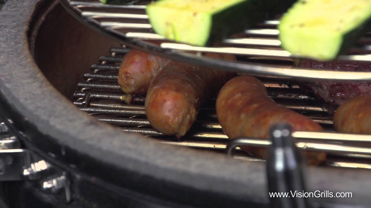 Grilling With Your Vision Grill - YouTube