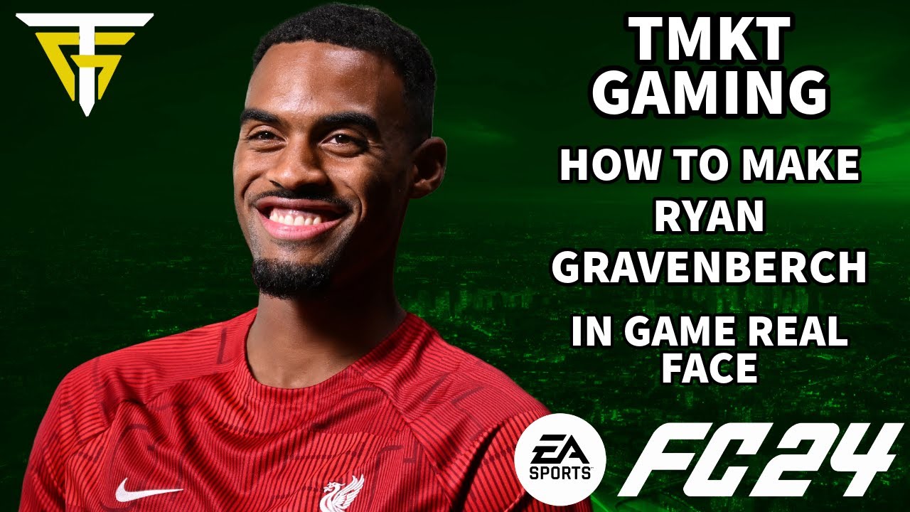 EA FC 24 - How To Make Ryan Gravenberch - In Game Real Face! - YouTube