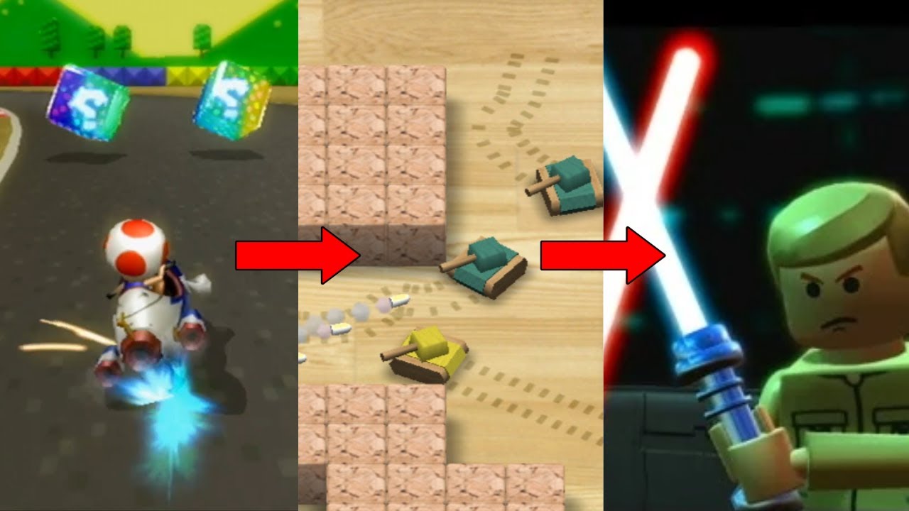 Playing Random Wii Games Until I Win - YouTube