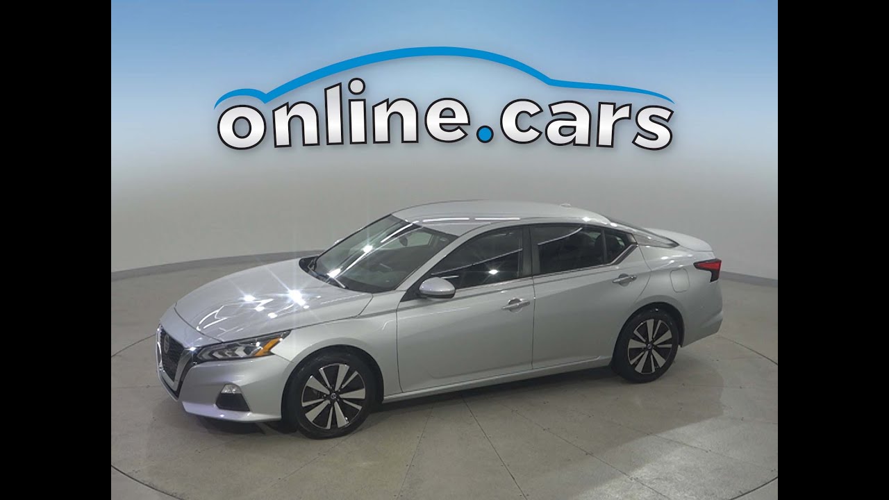 A54248HR Used 2022 Nissan Altima Silver Sedan Test Drive, Review, For ...