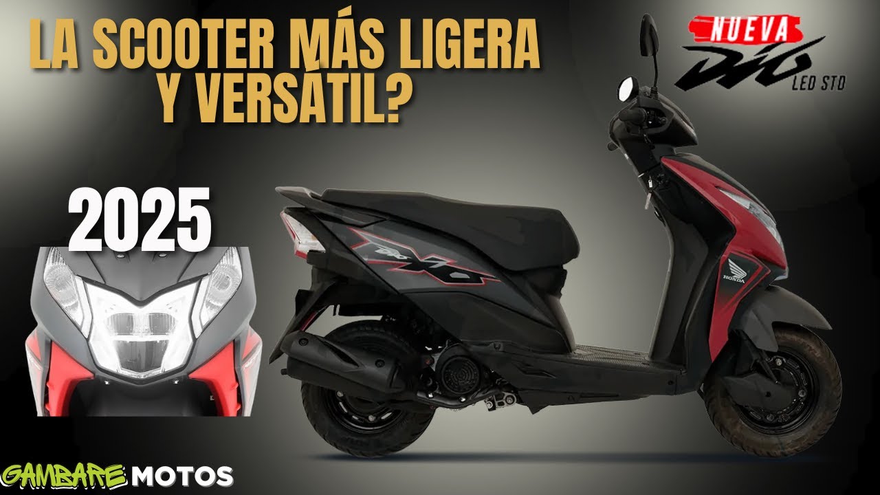 Descubre la Nueva DIO LED STD 2025 de Honda: Compacta, Eficiente y ...