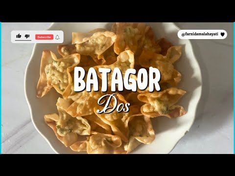 RESEP SIMPLE BATAGOR DOS I COCOK UNTUK IDE JUALAN - YouTube