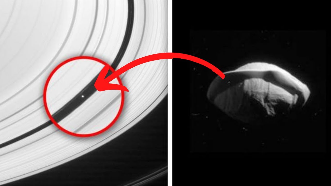 Are aliens hiding their ships in the rings of Saturn? - YouTube