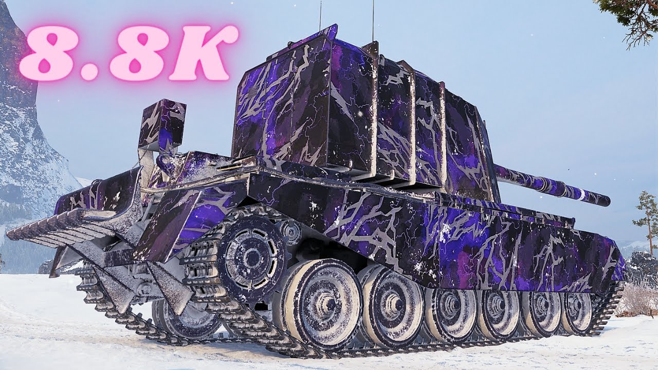 FV4005 Stage II 8.8K Damage 6 Frags World of Tanks,WoT Replays tank ...