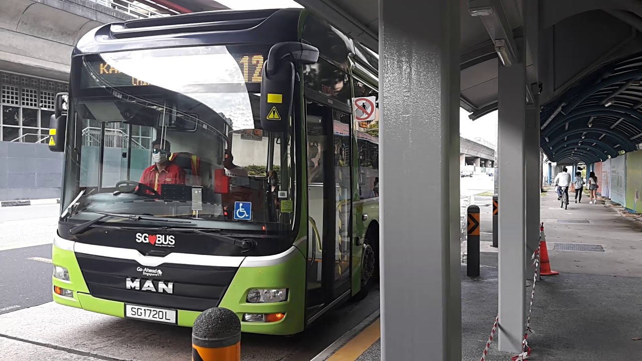 MAN NL323F (A22) Lion's City (Gemilang Coachworks) SG1720L [🚍12] - Go ...
