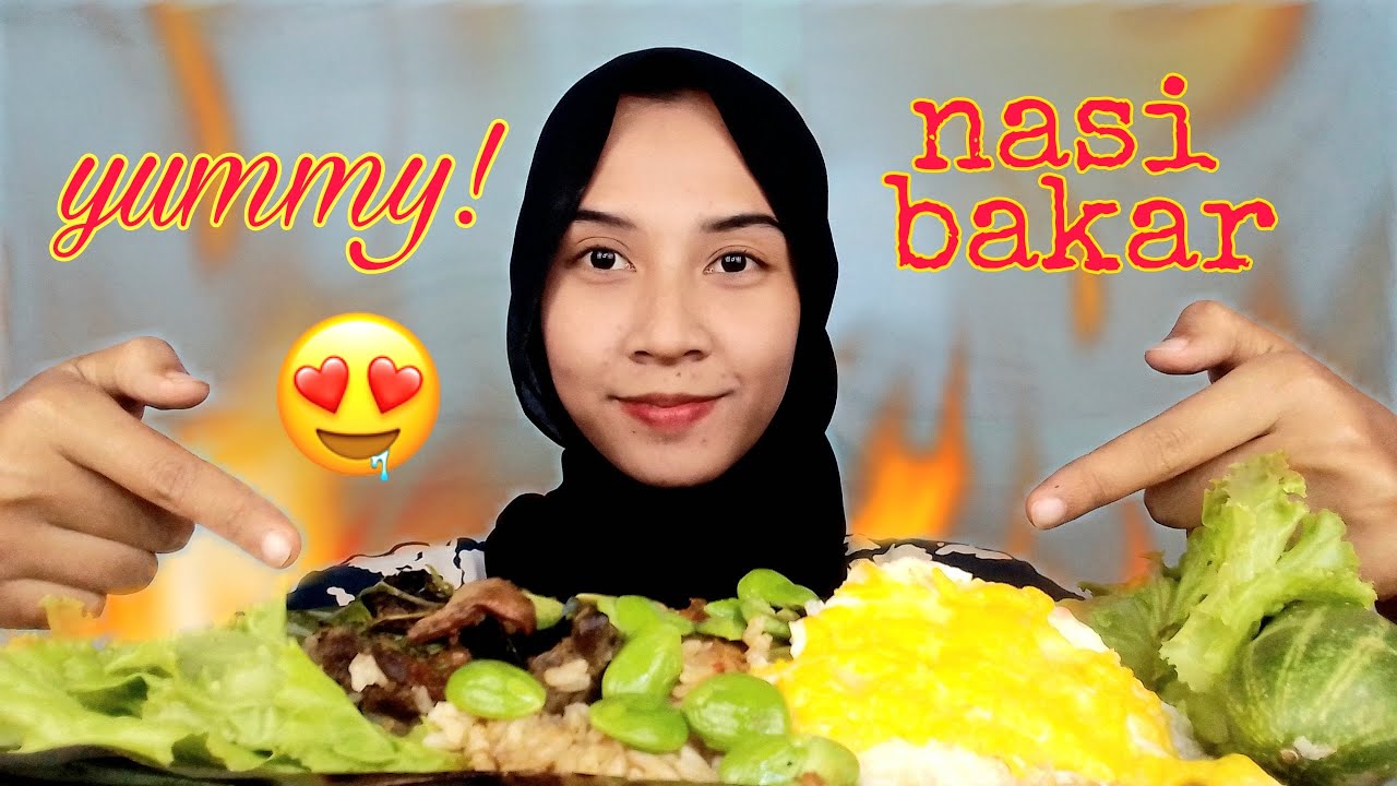 MUKBANG NASI BAKAR PETE AWUR-AWUR SAMBAL🌶🔥 - YouTube