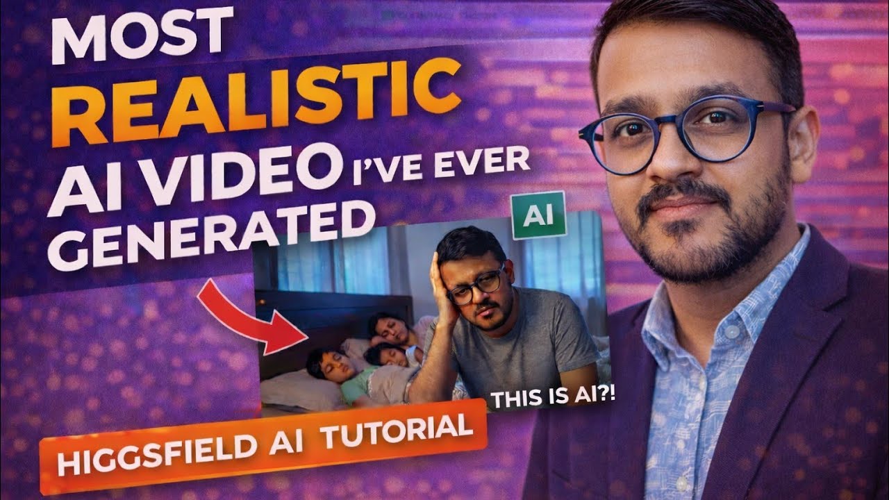 Most Realistic AI Video I’ve Ever Generated (Higgsfield AI Tutorial ...