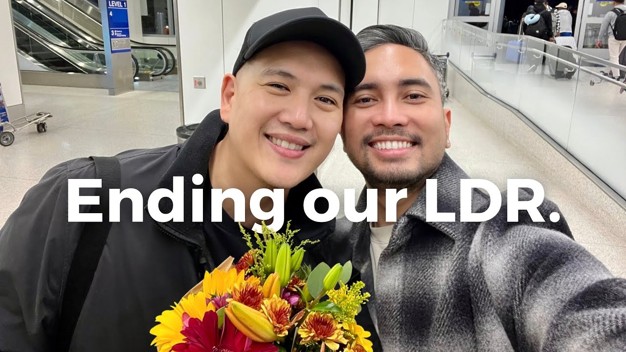 LDR vlog: Time apart & new chapter together - YouTube