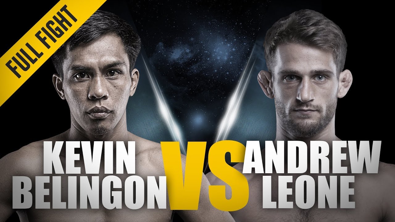 ONE: Full Fight | Kevin Belingon vs. Andrew Leone | Spinning Sidekick ...