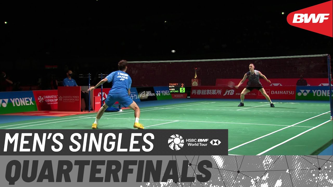 DAIHATSU YONEX Japan Open 2022 | Kanta Tsuneyama (JPN) vs. Anders ...