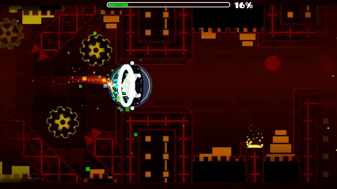 Crimson Clutter 100% (Geometry Dash) - YouTube