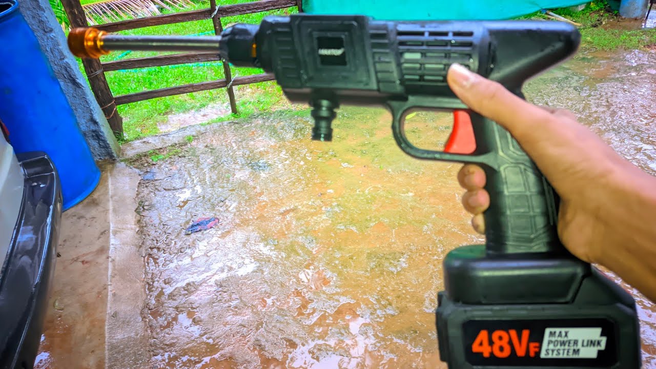 pressure washing gun for home use Unboxing and testing #carwash 💥💯 ...
