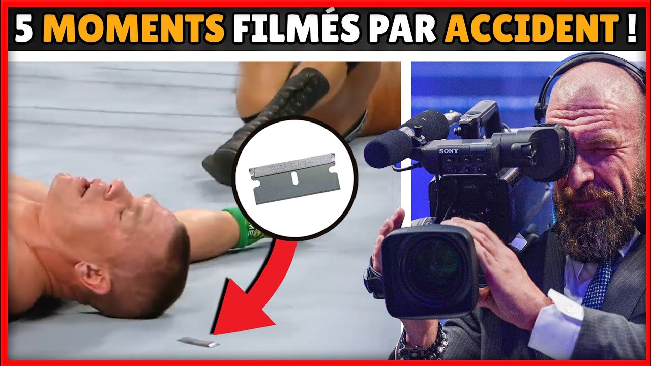 5 moments filmés par accident à la WWE ! - YouTube