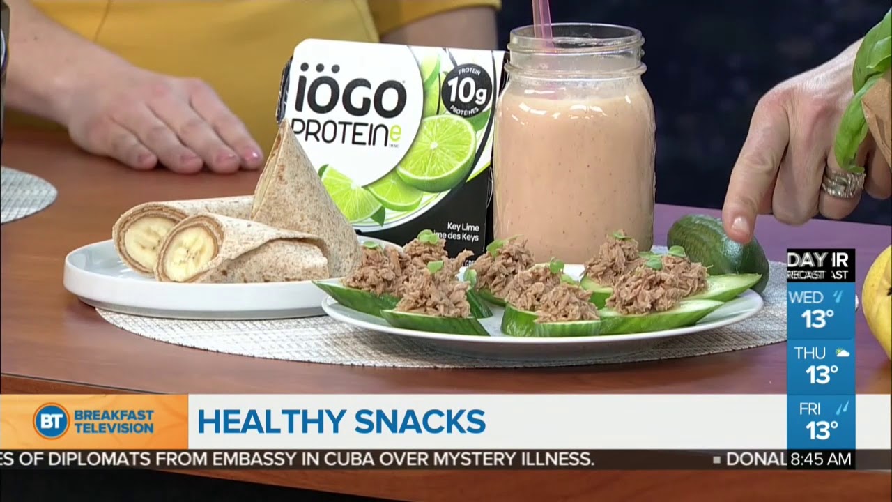 The benefits of healthy snacking - YouTube