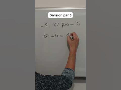 Comment faire une division par 5 facilement ? - YouTube