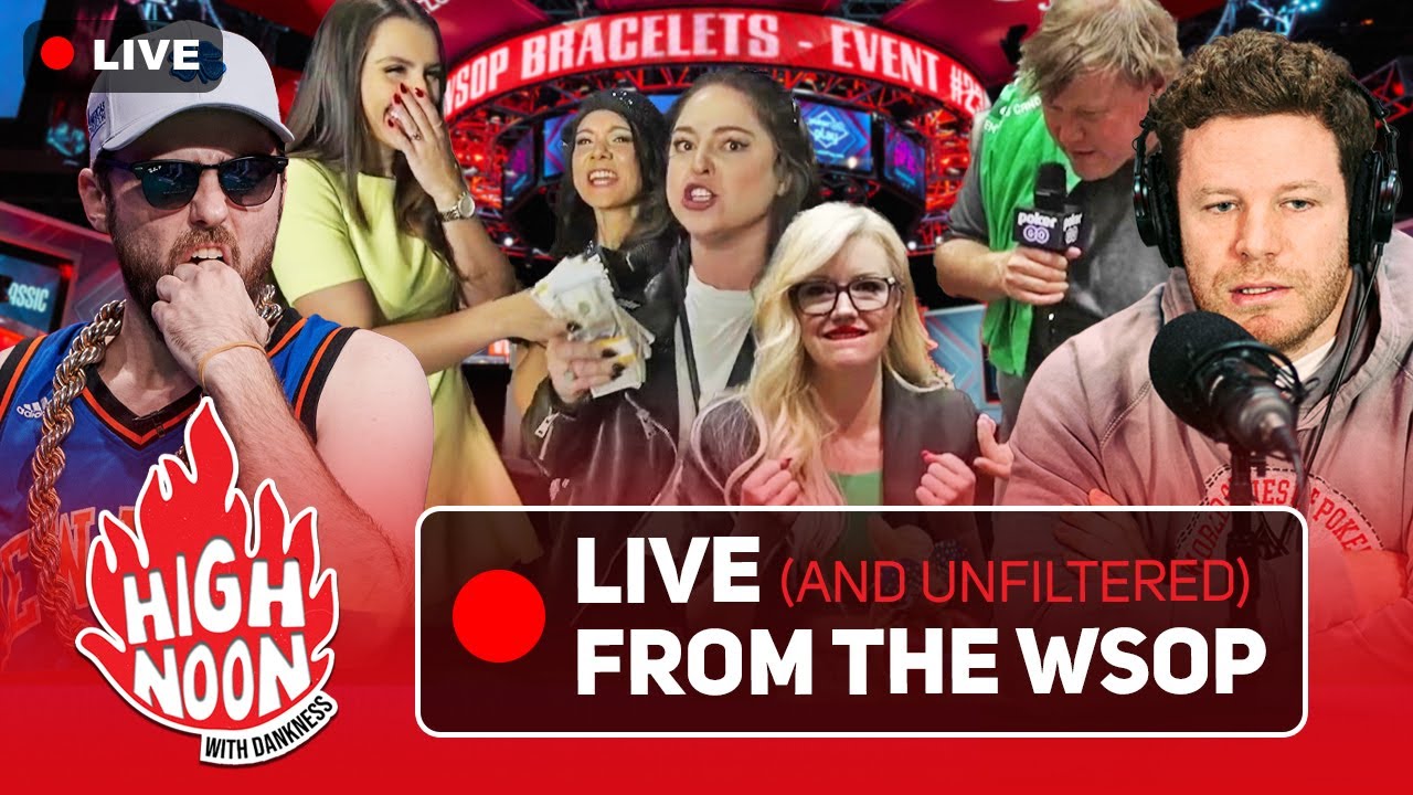 LIVE WSOP coverage from the Horseshoe with Will Jaffe, Ryan DePaulo ...