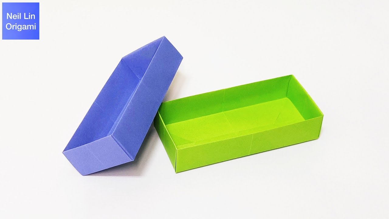 How To Make A Paper Box Step By Step Easy Origami Box Tutorial Diy Youtube