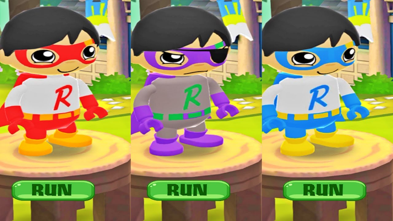 Tag with Ryan Dark Titan vs Red Titan vs Blue Titan All Characters ...