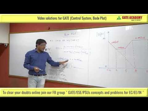 Bode Plot Part 6 Important GATE Questions Control System by Umesh Dhande Sir - YouTube