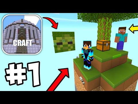 Minicraft New Skyblock Multiplayer Survival Walkthrough Part 1 | Zombie Island Survival Gameplay