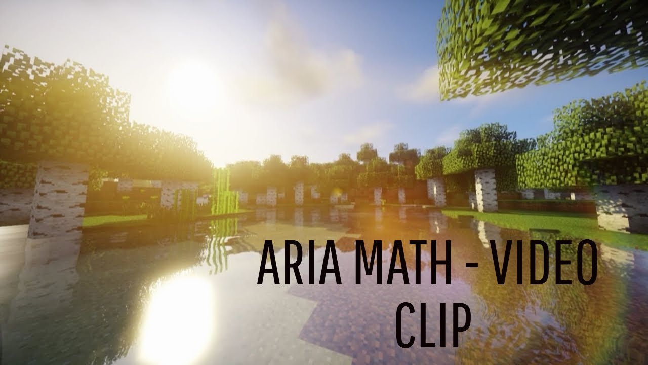 Aria Math - Video Clip (Minecraft) - YouTube Music