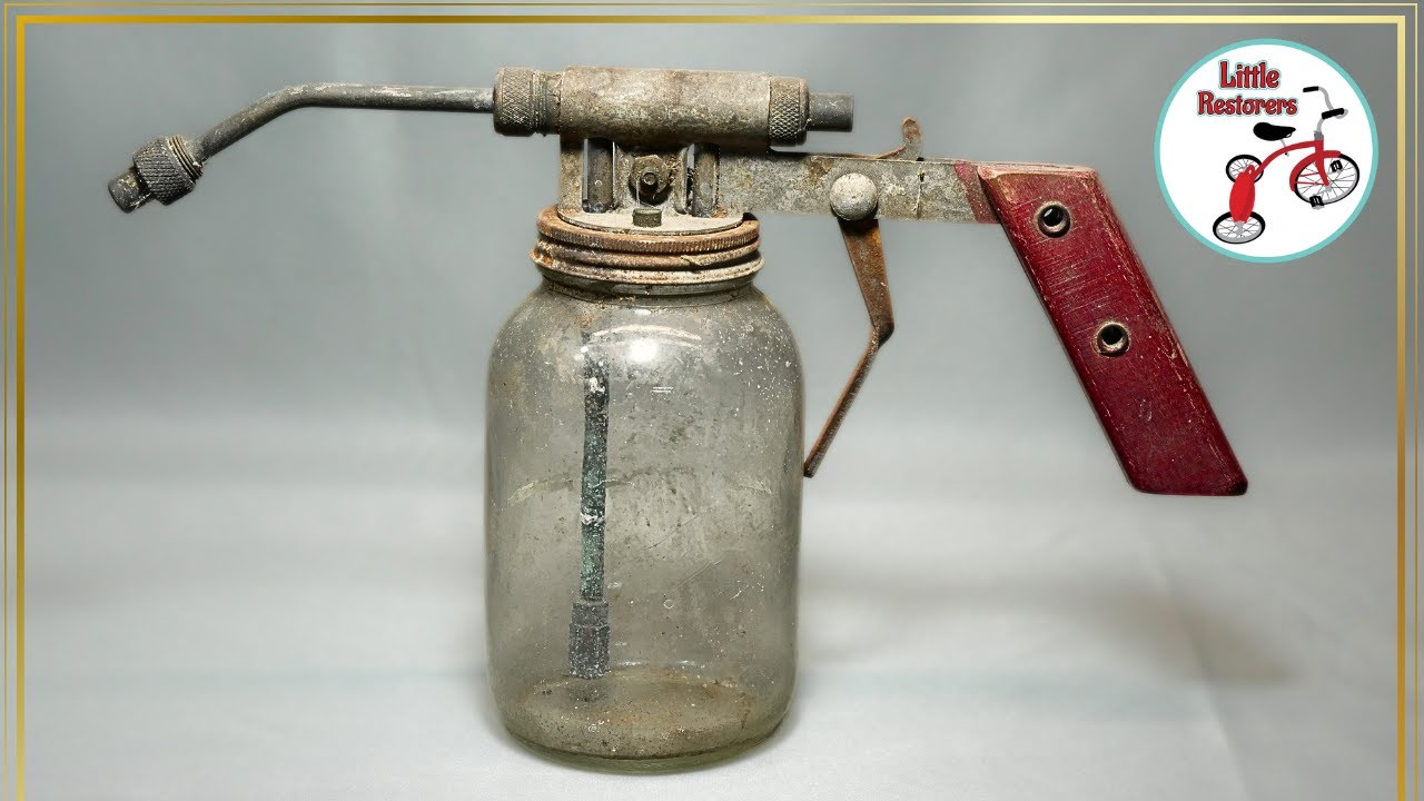 Rustic Mason Jar Sprayer Restoration. From Neglect to Shine, Vintage ...