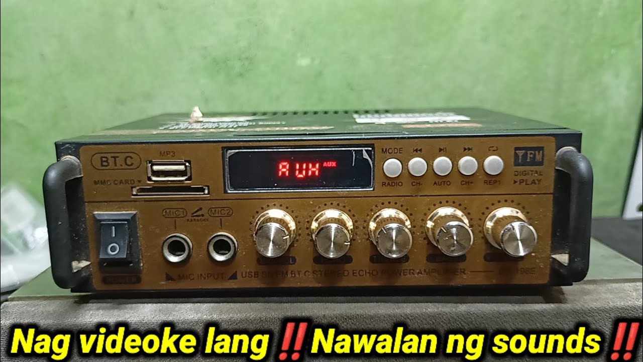 Hug 300 watts amplifier ‼️totoo ba to? bigla nawalan ng sounds nag ...