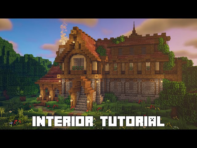Youtube Minecraft Mansion Inside MCReples On X: "Minecraft Modern