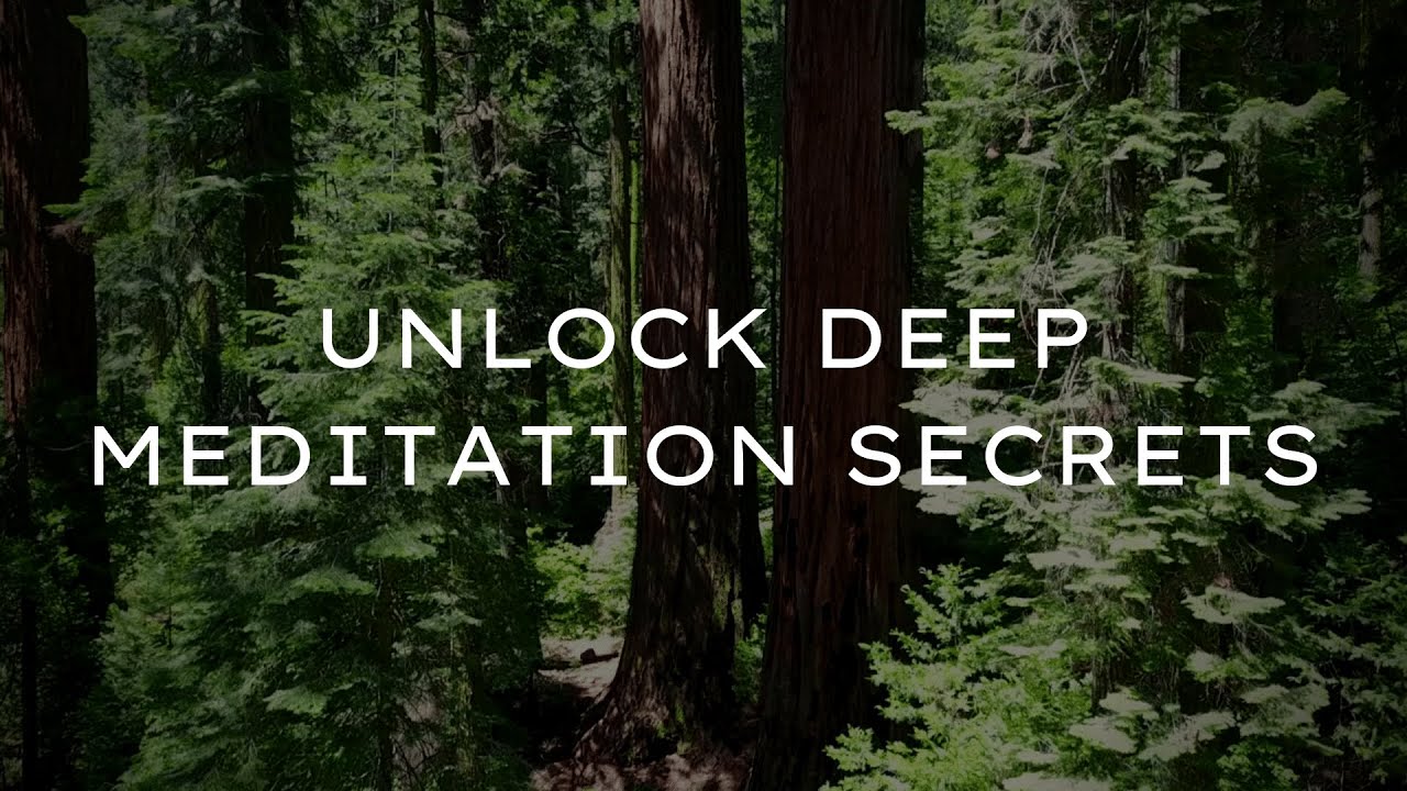 Deep Meditation Made Easy: Try Forest Sounds & Bone Cracking ASMR (4 ...