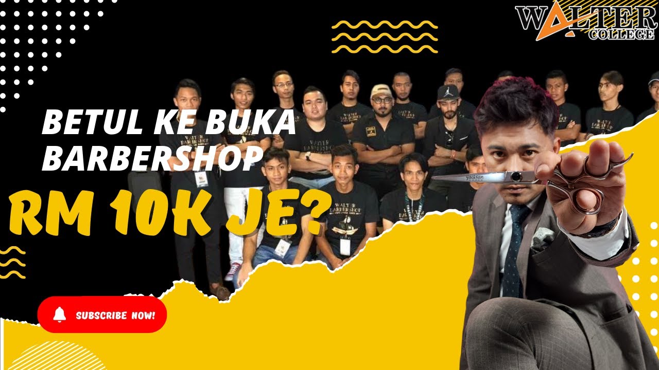 Modal Buka Barbershop Paling Tak Masuk Akal Youtube