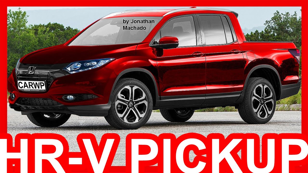 PHOTOSHOP Honda HR-V Pickup 2018 #Honda - YouTube