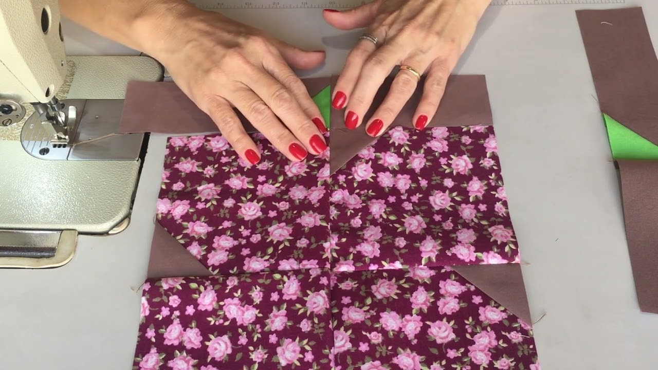 INCRÍVEL! EU NUNCA PENSEI QUE FOSSE TÃO FÁCIL ESSE BLOCO DE PATCHWORK 😍 #patchwork #diy - YouTube