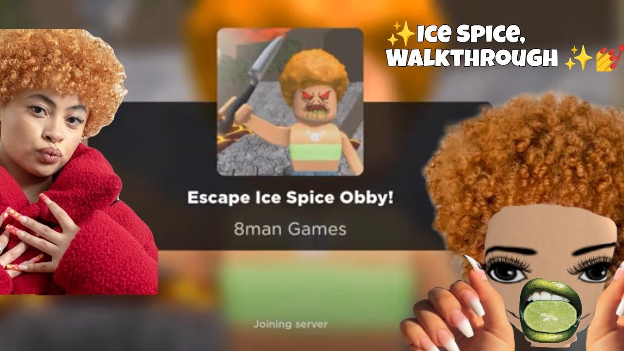 ICE SPICE ESCAPE OBBY Roblox Walkthrough - YouTube