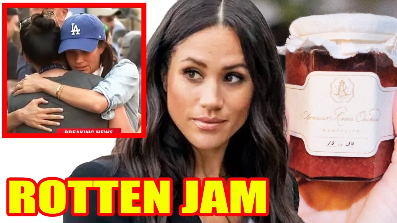 SHAMELESS! Meghan Markle Hands Out Rotten Jam to Fire Evacuees for PR ...