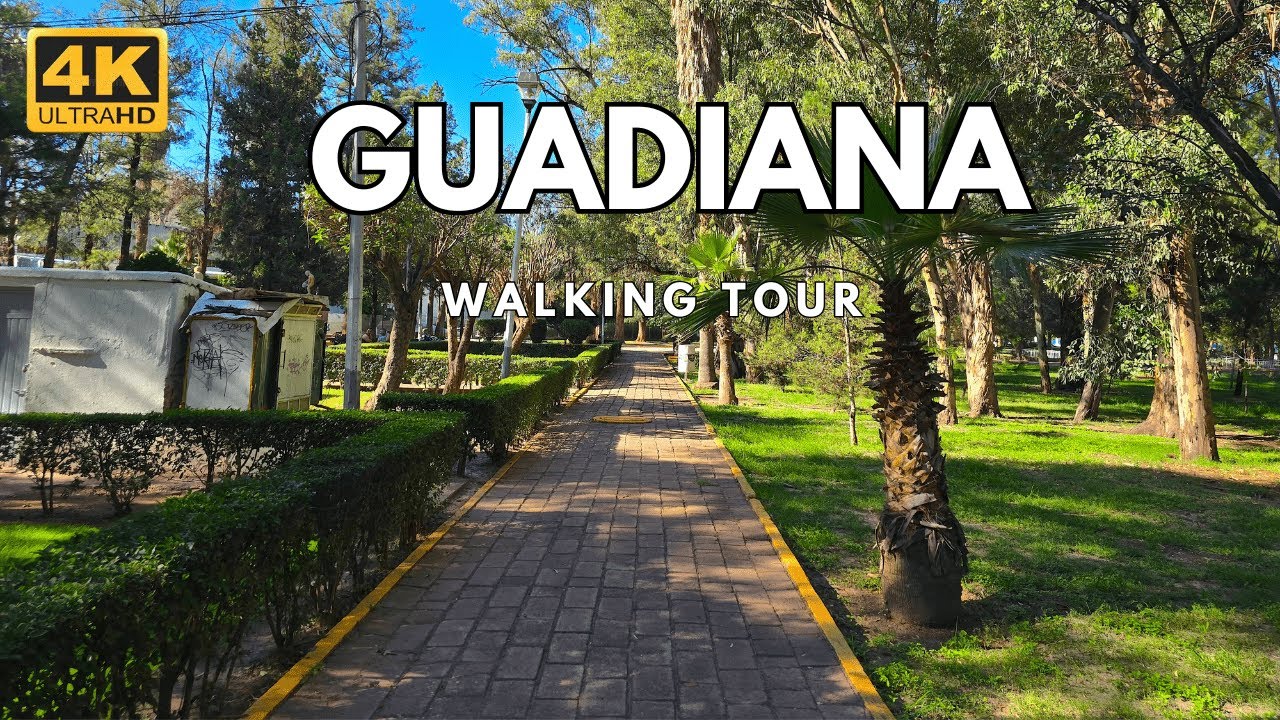 Durango 4K | Parque Guadiana | Walking Tour - YouTube