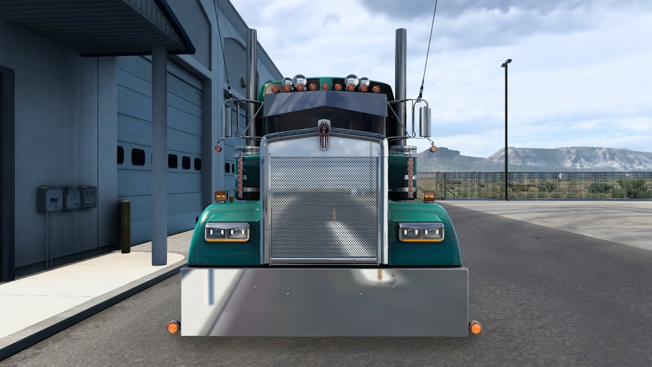 ATS Kenworth hauling new trucks to another dealership - YouTube