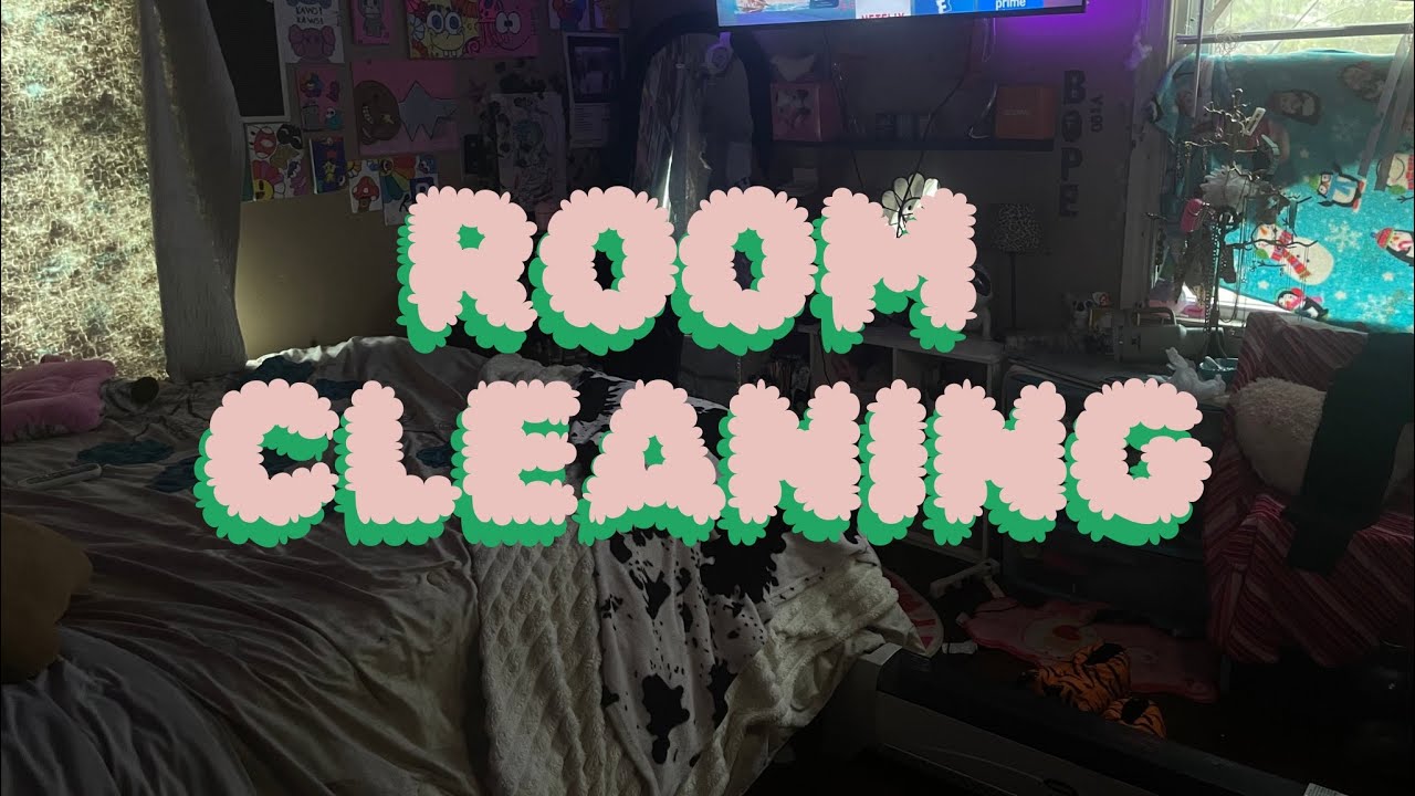 Deep cleaning my room - YouTube